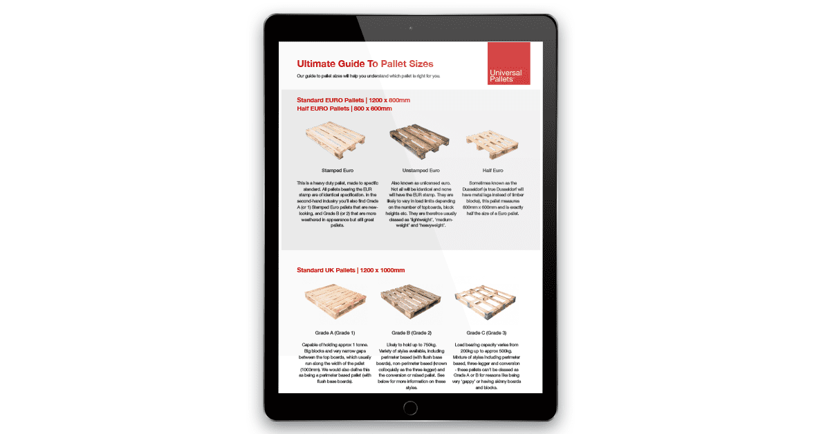 Pallet Sizes: A Visual Guide - Universal Pallets